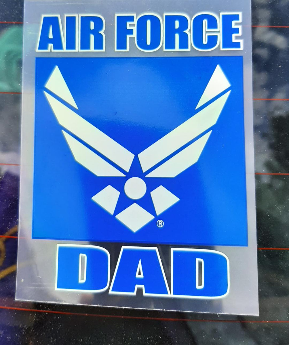 Air Force Dad Decal – AF Family Apparel
